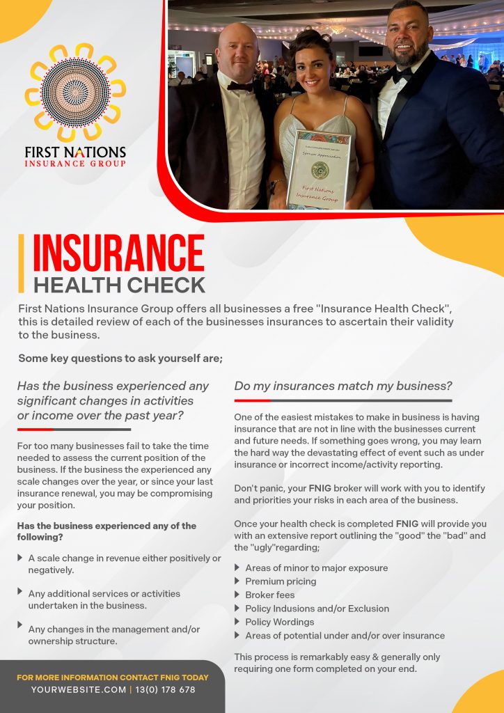Health Check – First Nation Insurance Group
